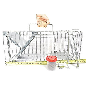 Vectorfog Metal Cage Trap, 20 x 8 x 8 inches, One Entry