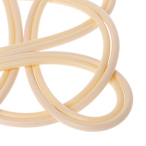 JKPOWER Traditional Racket Woven Imitation Rattan Clean Duster Carpet Rug Beater Durable Handmade Carpet Beater