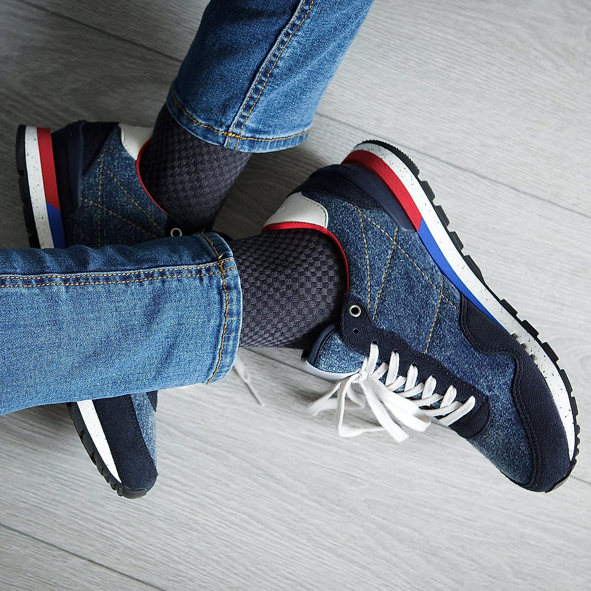 NUDUS Men’s Bamboo Rayon Quarter Socks, 5-Pair Box, Super Breathable, Soft, Thin