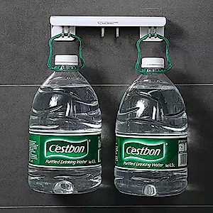 Lletfun Kitchen knife Holder Wall Mounted Self adhesive,Knife Strip - Space-Saving Knife Rack with Hooks for kitchen