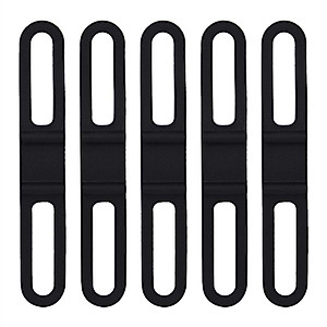 Bike Light Replacement Mount,Pack of 5 ycle Silicone Band,Elastic Rubber Strap Tie Flashlight Holder Bandage Bike Cycling Handlebar Mount Holder Strap Fixing Bandage Belt Ycle Silicone Band Holder
