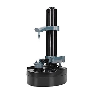 Fruit Peeling Machine Cutter, Humanized Multifunction Potato Vegetable Spiralizer Flexible for Fruit for Kitchen(Black)