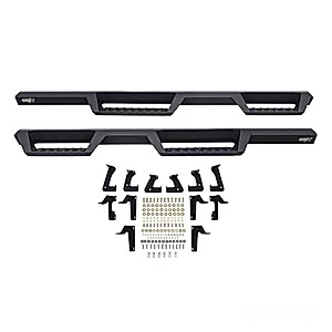 Westin 56-14065 HDX Drop Nerf Step Bars fits 2018-2023 Wrangler JL Unlimited 4dr Textured Black 1 Pair