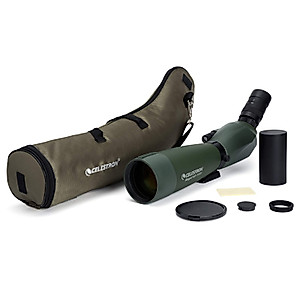 Celestron Regal M2 80ED Spotting Scope – Fully Multi-Coated Optics – Hunting Gear – ED Objective Lens for Bird Watching, Hunting and Digiscoping – Dual Focus – 20-60x Zoom Eyepiece