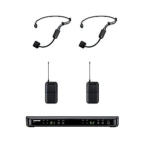 Shure BLX188/P31 Headset Condenser Wireless Microphone System, H10 542-572 MHz