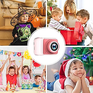 Selfie Kids Camera, 20MP Portable Kids Camera for Girls with Stickers, HD Digital Video Toy Camera, Cameras with Flash Toy Gifts, HD Kids Digital Camera Toys for Girl and Boy On Christmas Birthday