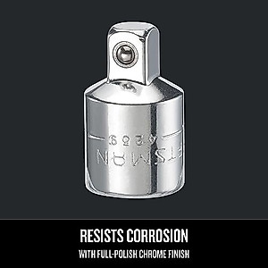 CRAFTSMAN 3/8" To 1/2" Socket Adapter, 1/2-Inch Drive, Female to Male (CMMT99222)