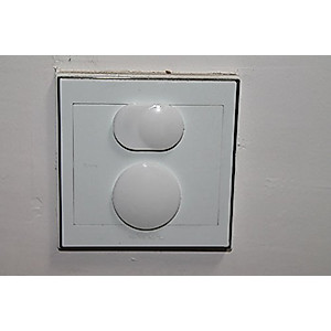 Fielect Outlet Plugs Covers Childproof Outlet Covers Protectors Electric Socket Cover Electrical Protector 2-Hole White 20Pcs