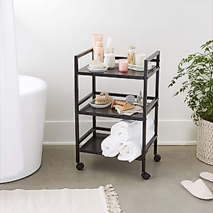 Amazon Basics 3-Tier Metal Rolling Cart
