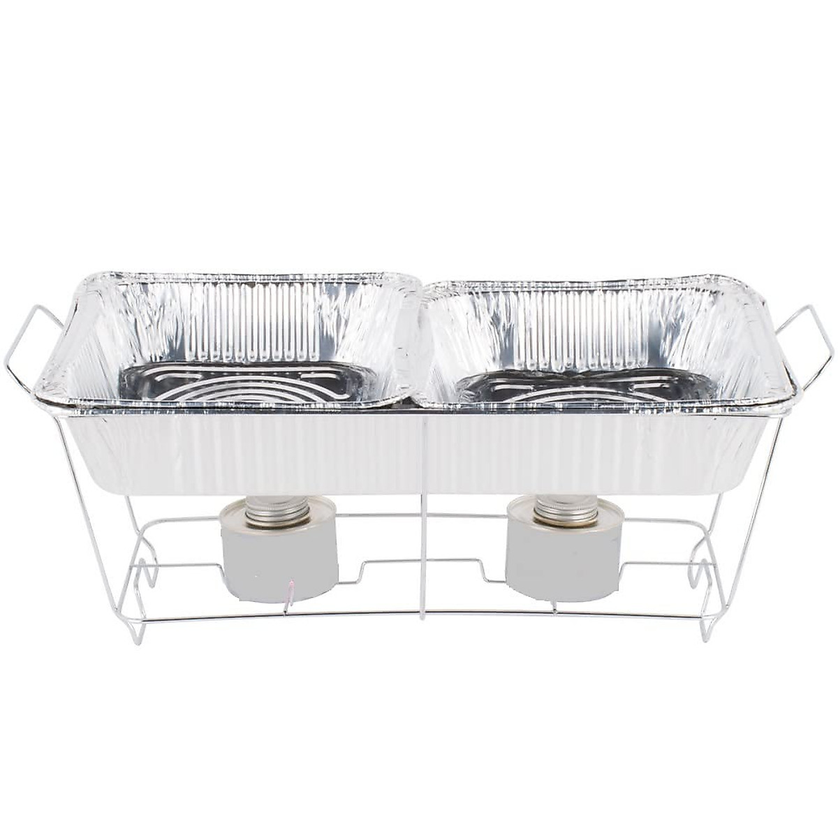Nicole Fantini Chafing/Buffet Wire Rack Serving Trays Food Warmer to Serve Elegant home parties, Wedding & Birthday, Event Catering Supplies (8)