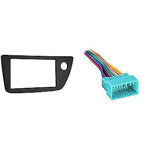 Metra 95-7867Double DIN Installation Kit for 2002-2006 Acura RSX Vehicles & Metra 70-1721 Wiring Harness for 1998-2013 Acura/Suzuki/Honda Vehicles