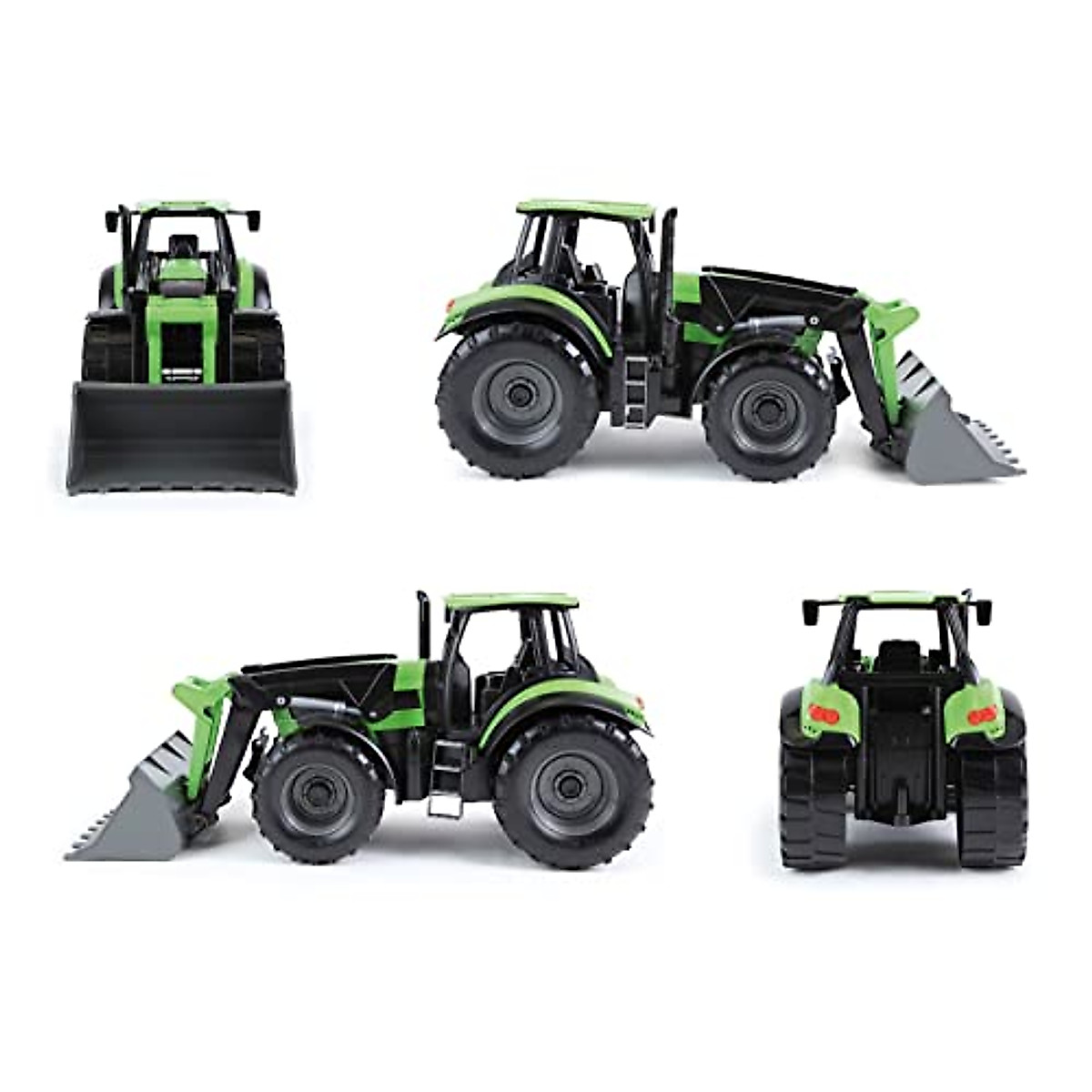 Lena Tractor Deutz-Fahr Agrotron 7250 Ttv Farm Toy, Realistic Scoop Lifts and Moves Like Its Real-World Counterpart