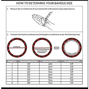 14k Gold Color 6.5mm Seminario (7 pc) Bangles (14K Gold color, 6)