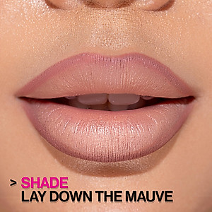 wet n wild Lip Liner Perfect Pout Matte Retractable Gel Lip Liner Pencil, Purple Lay Down the Mauves