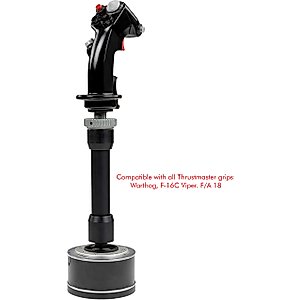 Flight Stick Grip Extension Kit Configuration #7 Compatible with Thrustmaster Warthog, F-16C Viper HOTAS, F/A 18, VirPil, WinWing and Moza AB9 Flight Sticks And Bases