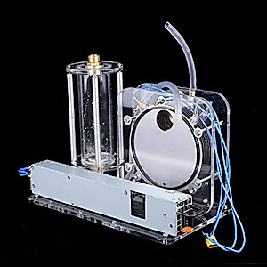 Electrolysis Water Machine Dry Hydrogen & Oxygen Generator Water Welder Dry Type Oxyhydrogen Generator Stainless Steel 200W