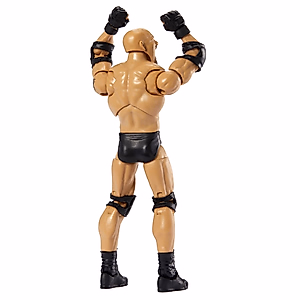 Mattel WWE Ultimate Edition Fan TakeOver Action Figure, Goldberg Collectible Set with Interchangeable Accessories Like Extra Heads & Swappable Hands