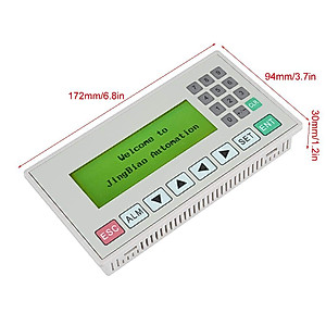 OP320-A 3.7 inch Text Display HMI Support S485/RS232 Communication Port With Cable For PLC