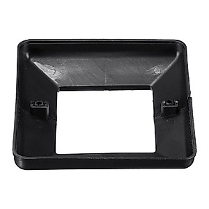 uxcell Post Skirt, 6pcs 80x80mm/3.15x3.15" Plastic Split Style Post Base Cover Trim Skirt for Fence Stair Handrail Railing Porch