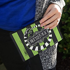 Beetlejuice Beetle Worm Pencil Pen Organizer Zipper Pouch Case