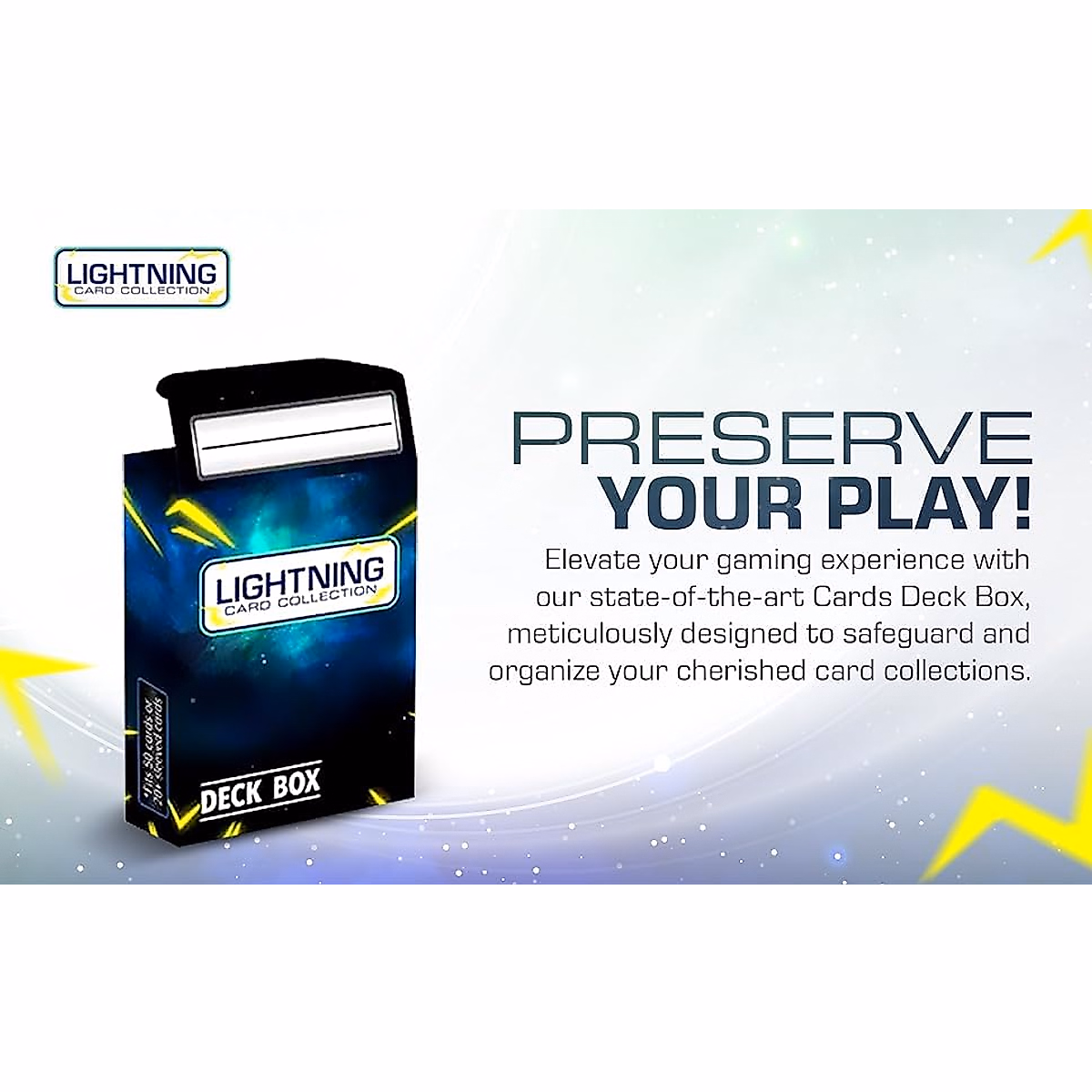 Lightning card collection Vmax/Vstar Bundle |Collectible Trading Card Deck Box Bundle with 50 Pokemon Cards That Includes a Vmax or Vstar Card