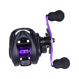 Menolana Fishing Reel, Gear Ratio 6.3:1 8kg Max Drag, Baitcaster for Fishing, Right Hand