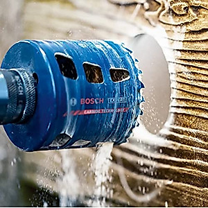 Bosch Professional 1x Expert Tough Material Hole Saw (for Wood with Metal, Ø 35 mm, Accessories Rotary Impact Drill)