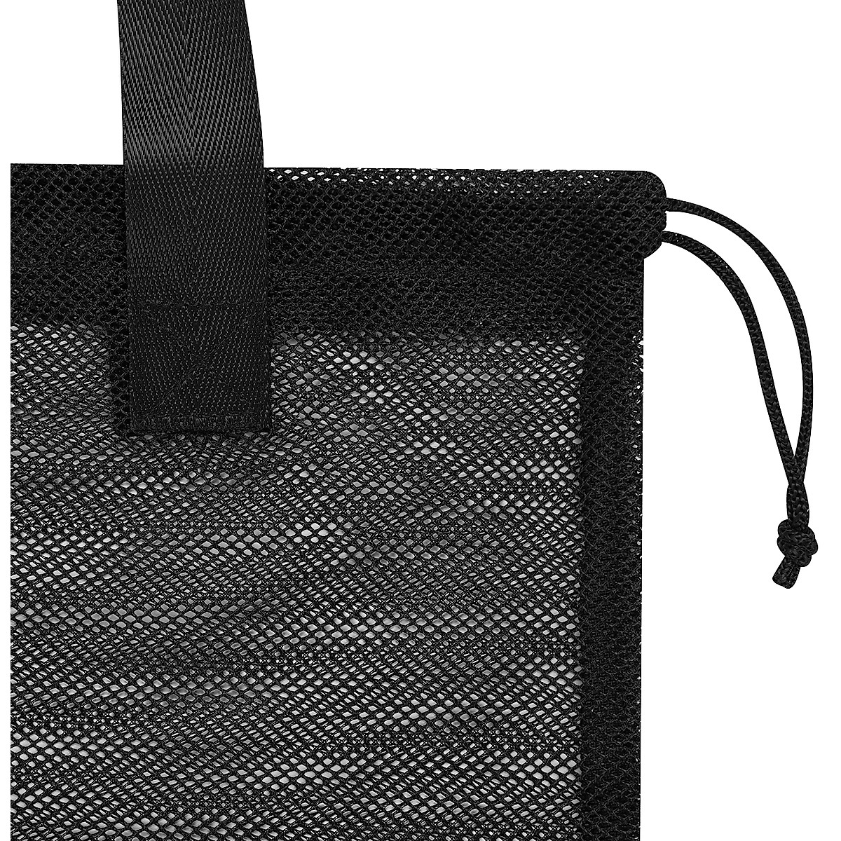 Nylon Mesh Laundry Bags with Handles and Drawstring - 18 x 24 Inch - Set of 2