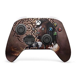 Head Case Designs Officially Licensed Brigid Ashwood Horse Art Mix Vinyl Sticker Gaming Skin Decal Cover Compatible with Xbox Series X/S Controller