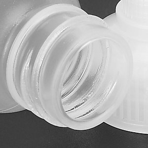 10Pcs Empty Airbrush Bottles, 30ml Paint Storage Bottles Replacement Jars with Scale
