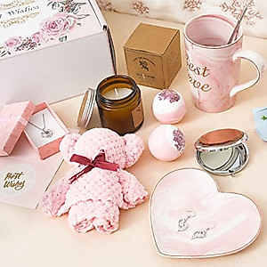 Gifts for Women Birthday Gifts for Mom Women Friend Daughter Wife Mother's Day Gift Set Unique Anniversary Valentine's Day Gift Ideas Gift Box Basket Female