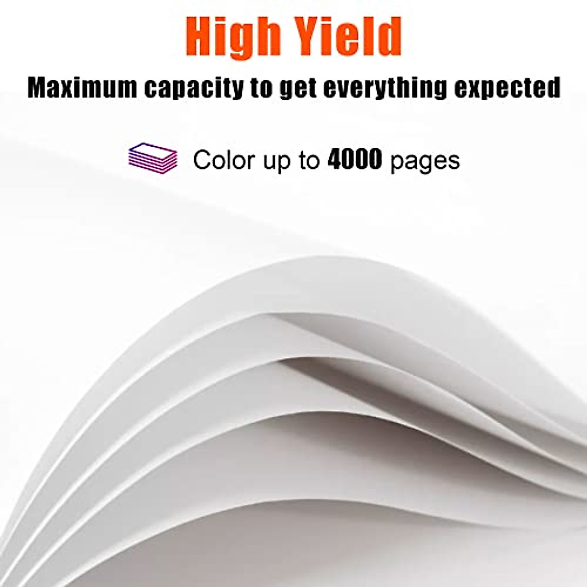 2-Pack High Yield TN315M Toner TN-315M Cartridge TN 315 Magenta Replacement for Brother HL-4150CDN HL-4140CW HL-4570CDW HL-4570CDWT MFC-9640CDN MFC-9650CDW MFC-9970CDW Magenta Toner