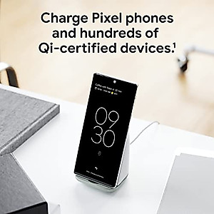 Google Pixel Stand (2nd Gen) - Wireless Charger - Fast Charging Pixel Phone Charger - Compatible with Pixel Phones and Qi Certified Devices