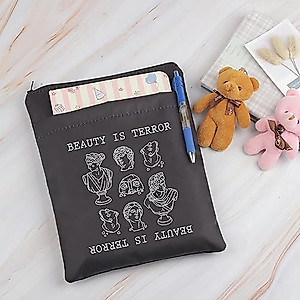 Dark Academia Bookish Gift Beauty is Terror Bookish Gift Aesthetic Bookish Literary Reader Gift (Terror-b)