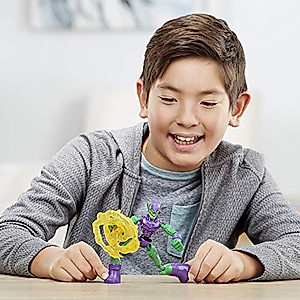 Spider-Man Marvel Bend and Flex Green Goblin Action Figure Toy, 6-Inch Flexible Figure, Includes Blast Accessories, for Kids Ages 4 and Up