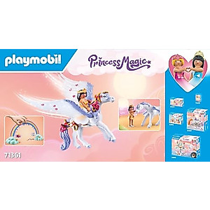 Playmobil Pegasus with Rainbow in The Clouds