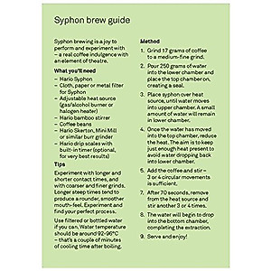 Hario "Technica" Glass Syphon Coffee Maker, 600ml