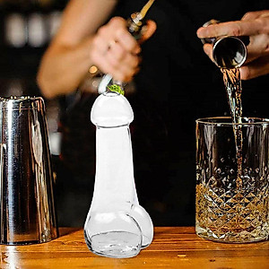 Sexy Beer Glass, Unique Funny Glass, Wine Glass Cups or Beer Juice Drinking Cups for Bar Pub KTV Decoration, Funny Gift, Bachelorette Party Favors Gifts and Supplies