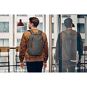 Wenger City Upgrade Laptop Backpack with Cross Body Day Bag 40.64 cm 16 Inches Grey