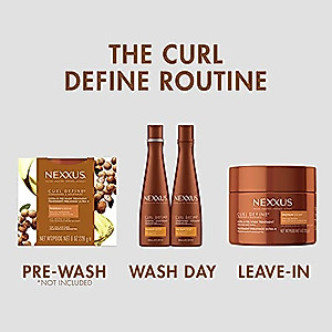 Nexxus Curl DefineCurl Define Moisturizing Conditioner For Curly and Coily Hair with Marula Oil Hair Conditioner for Strengthening and Moisturizing Curls 13.5 oz