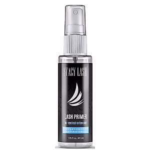 Eyelash Extension Primer/Cleanser (1.35fl.oz/40ml) Stacy Lash/Protein Oil Remover/Increase Adhesive Bonding Power Retention/Pretreatment for Individual Semi Permanent Extensions Glue Supplies