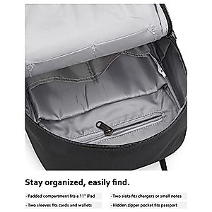 HotStyle BESTIE Mini Backpack Purse Small Bag with Multiple Pockets, Little Size Cute for Day Tirp, Travel & Everyday, Black