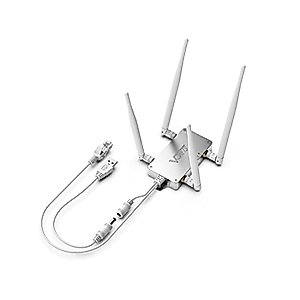 VONETS VBG1200 Industrial Mini Dual Band 2.4GHz/5GHz WiFi Bridge/Router/WiFi to Ethernet Adapter/AC1200 WiFi Signal Range Extender 1 RJ45 Male (10/100Mbps) USB/DC Powered for DVR IP Camera AGV