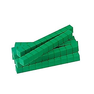 hand2mind Base Ten ManipuLite Rods, Package of 20