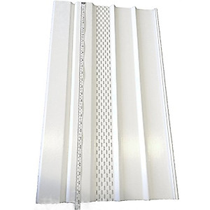 Mobile Home Skirting Vented White Panels Box of 10 16" Wide X 28" Tall. Premium 40 Mil Thickness