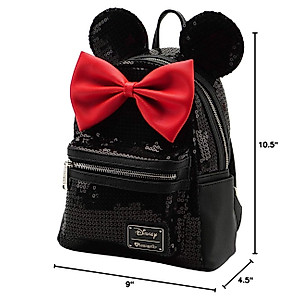 Loungefly Disney Minnie Sequin Mini Backpack