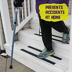 ATack Anti Slip Tape, Black, 4" x 30 Feet, Safety Track Tape Pet-Safe, Hypo-Allergenic, Weather Proof and Non Skid Indoor and Outdoor Safety Traction Tape