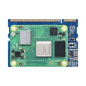 Expansion Board for Raspberry Pi Computer Module with Standard CM4 Socket to CM3 Adapter Interface Board Expansion Card Dual Video Output Replacement Base Board