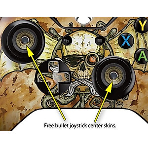 WraptorSkinz Decal Style Vinyl Skin Wrap compatible with XBOX One Original Wireless Controller Airship Pirate