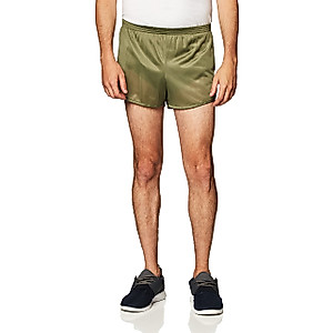 Soffe Men's Ranger Panty Running Short,Od Green,Medium